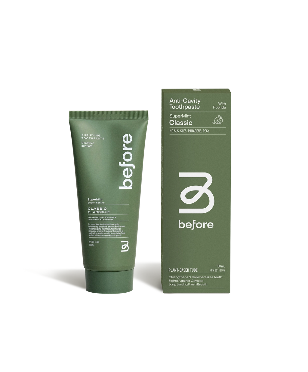 Before Oral Care - Classic Anti-Cavity Supermint Toothpaste – Bernstein ...