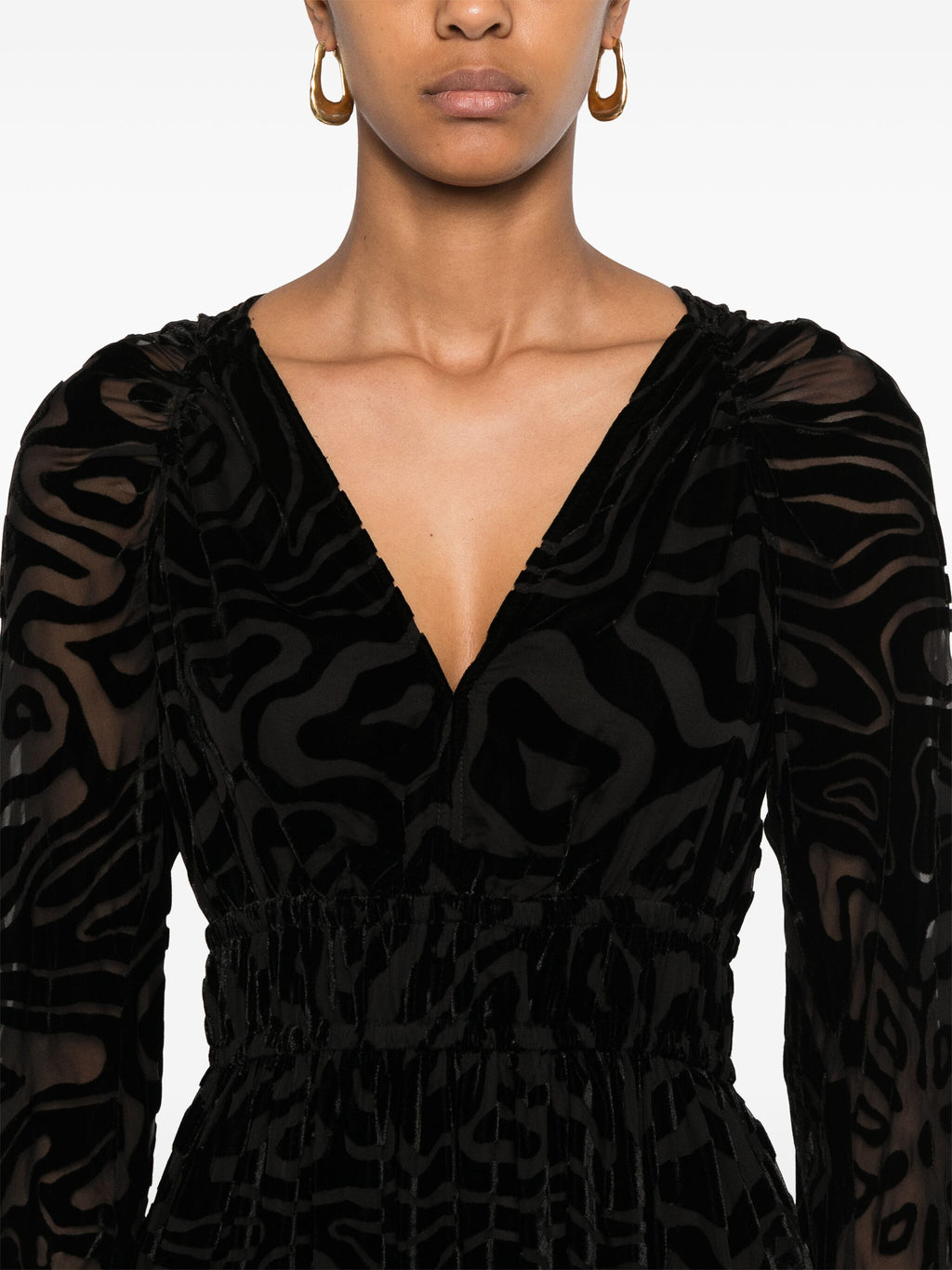 Ulla Johnson - Elora Dress in Noir – Bernstein & Gold