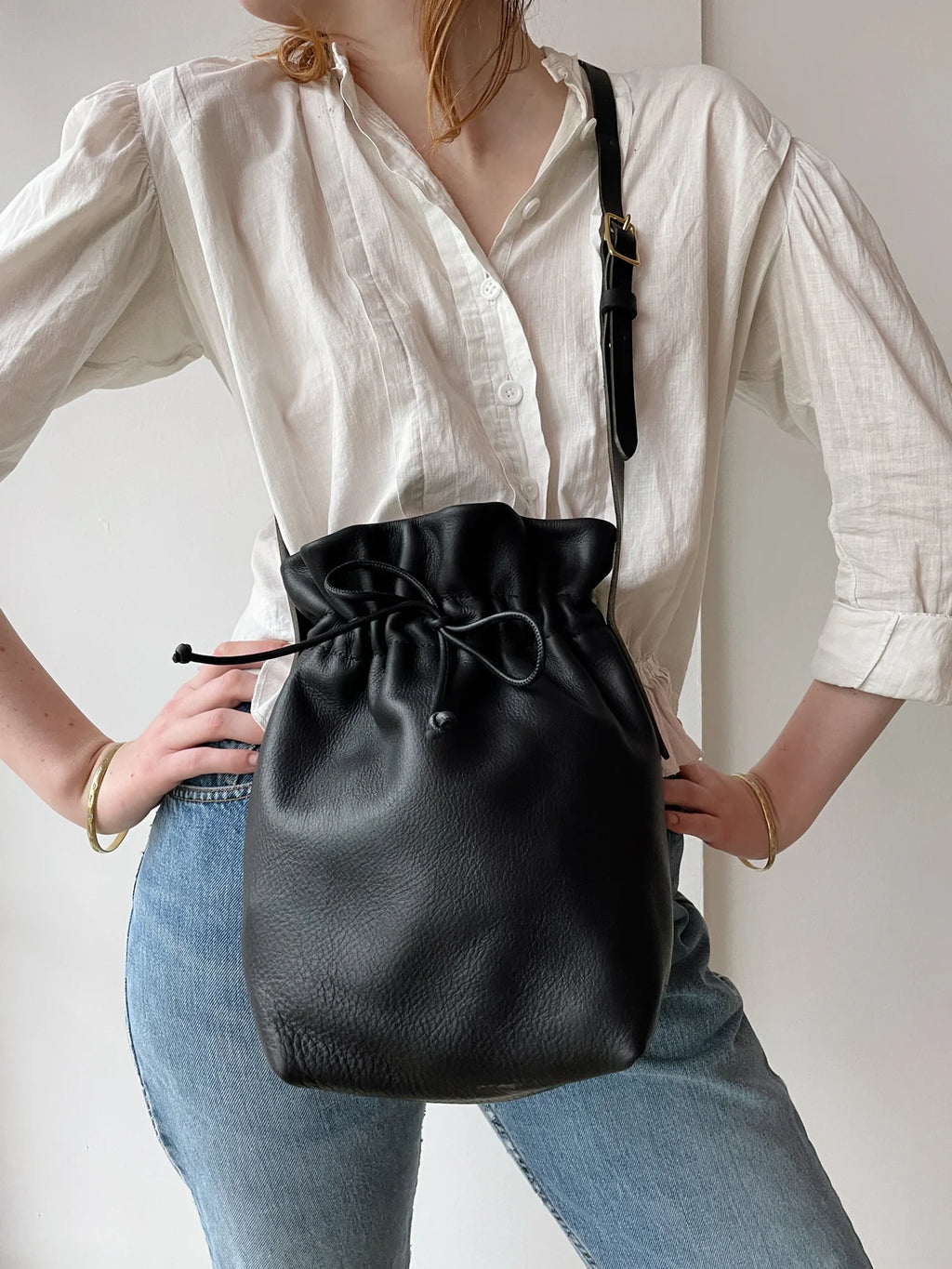 Eleven Thirty - Mariel Bucket Bag in Black – Bernstein & Gold