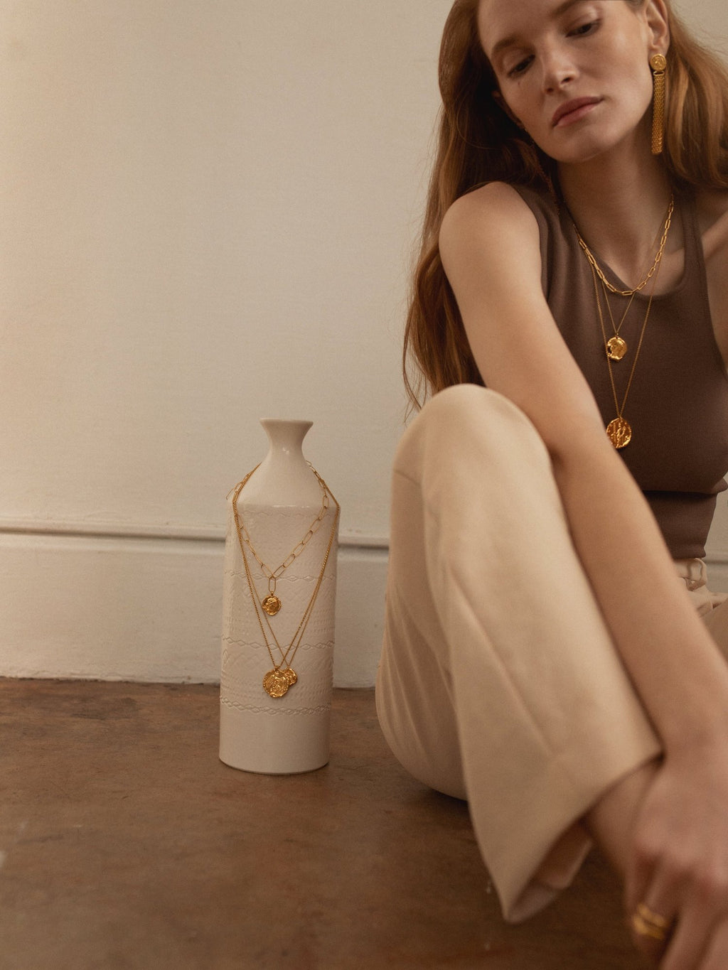Pamela Card - Faded Memory Necklace – Bernstein & Gold